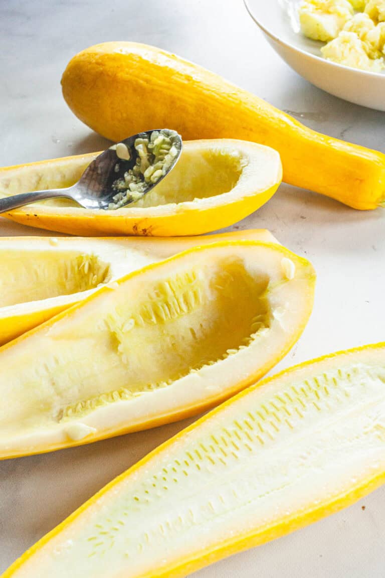 Stuffed Summer Squash - Balancing Bowls