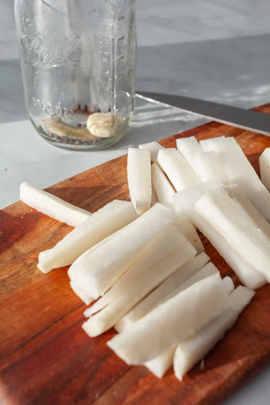 Pickled Daikon Radish - Balancing Bowls