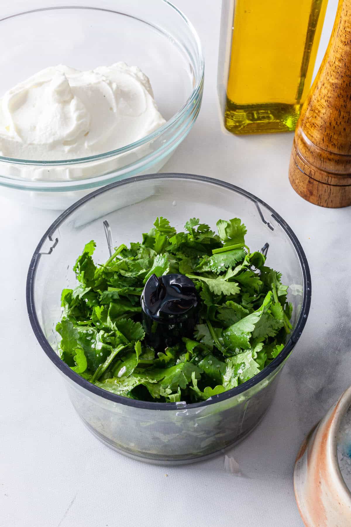Cilantro Garlic Sauce - Balancing Bowls