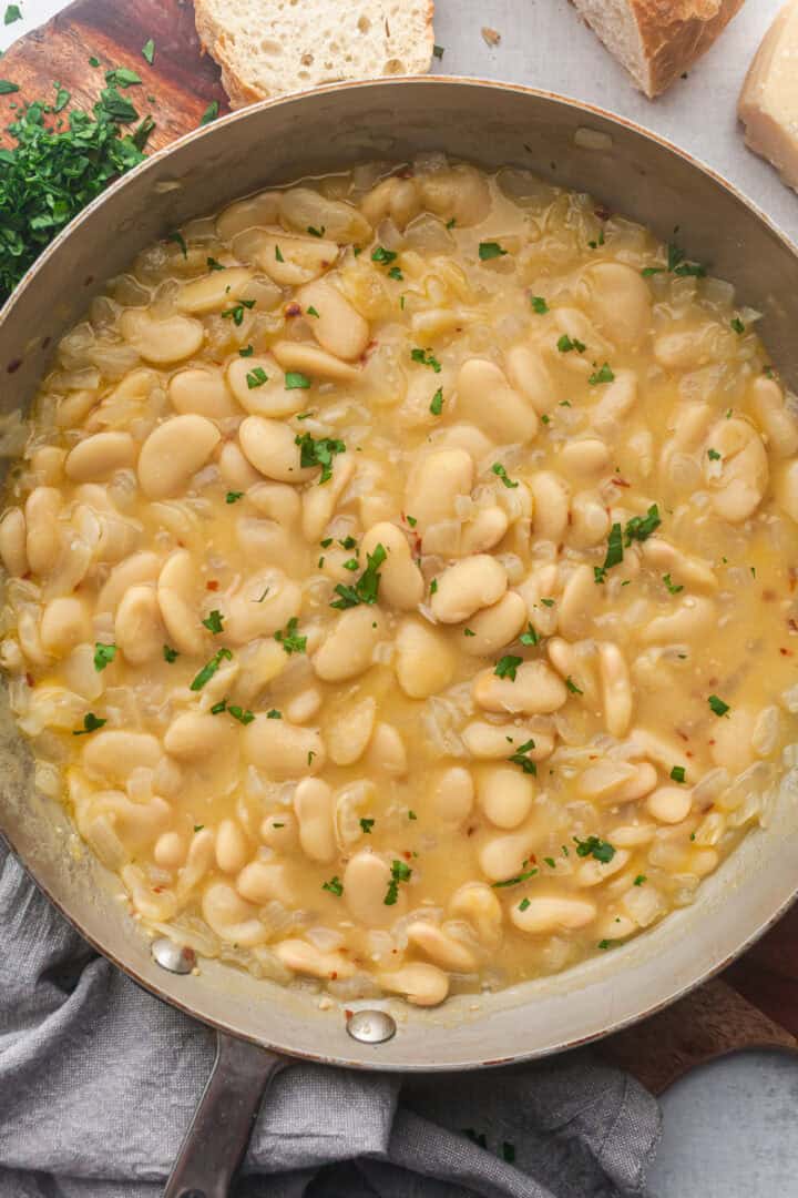 Easy Canned Butter Beans (Simply Sautéed) - Balancing Bowls