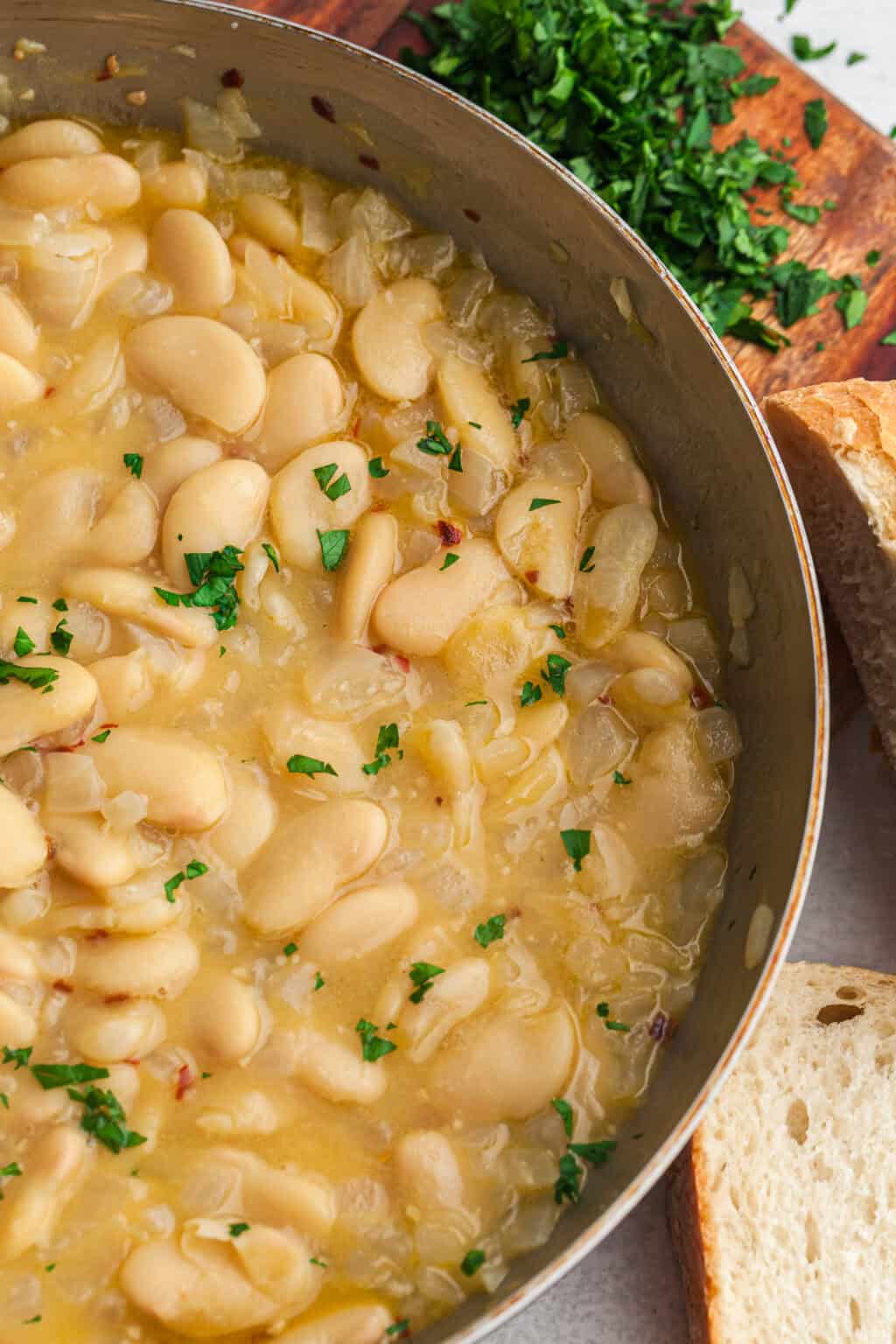 Easy Canned Butter Beans (Simply Sautéed) - Balancing Bowls