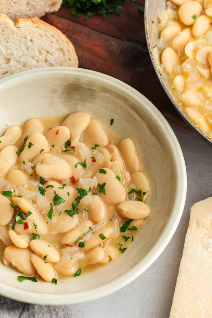 Easy Canned Butter Beans (Simply Sautéed) - Balancing Bowls