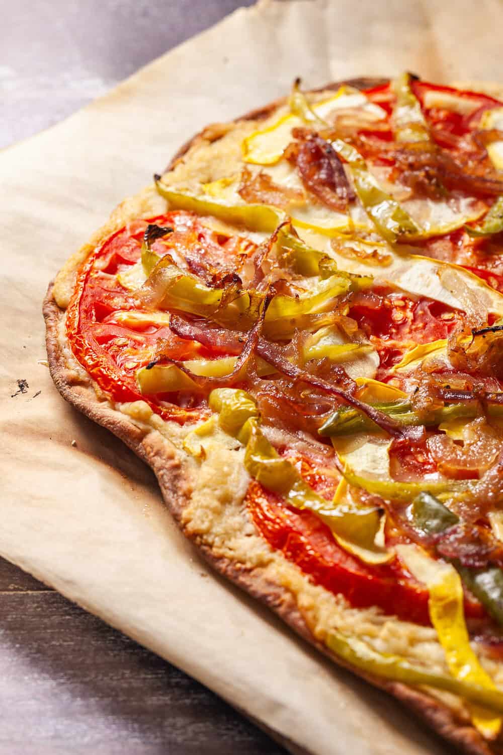 Cheeseless Pizza Recipe - Balancing Bowls