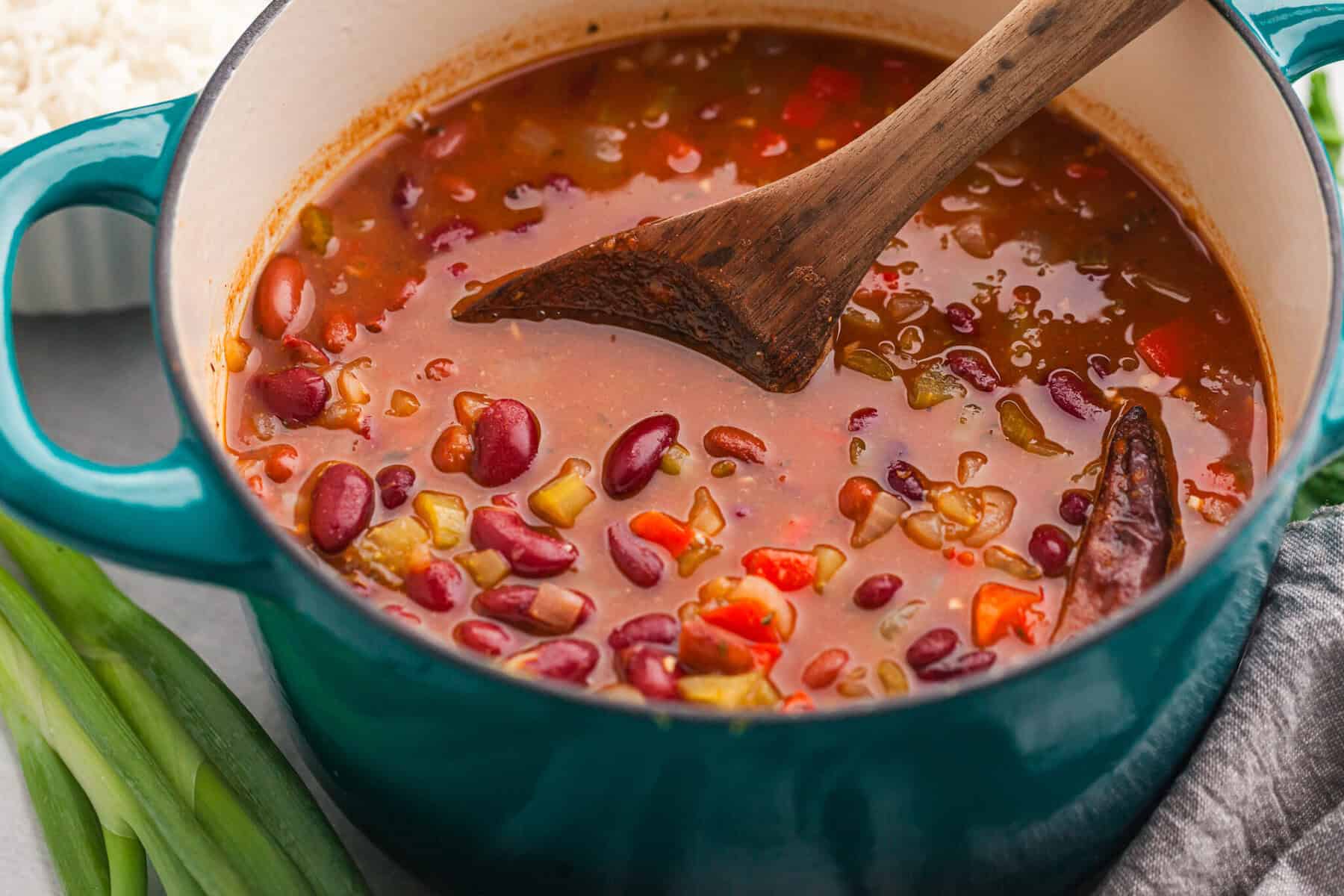 Vegetarian Red Beans and Rice Recipe - Balancing Bowls
