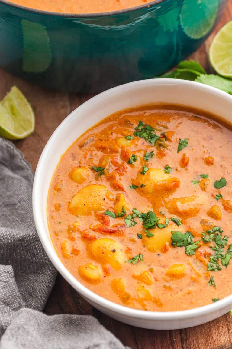 Curried Butter Beans - Balancing Bowls