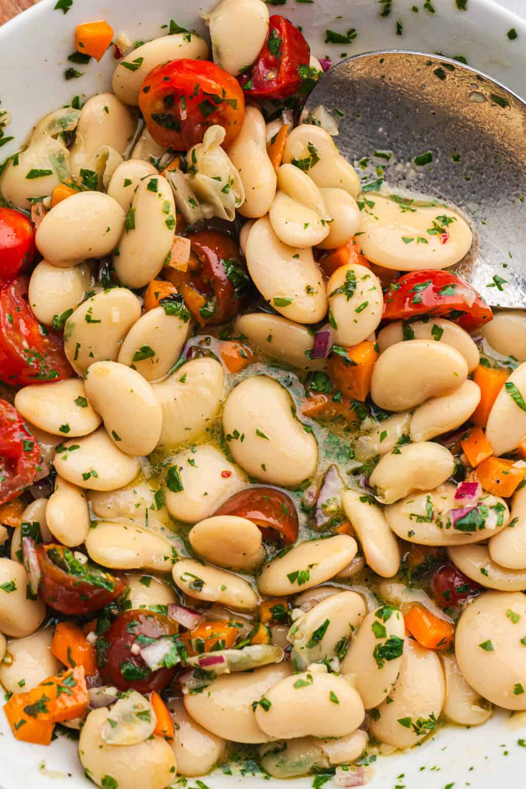 Butter Bean Salad - Balancing Bowls