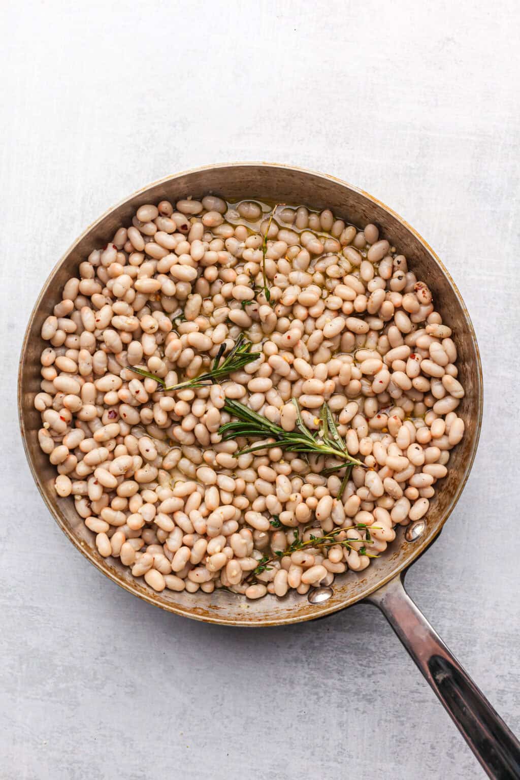 Warm White Bean and Garlic Dip - Balancing Bowls