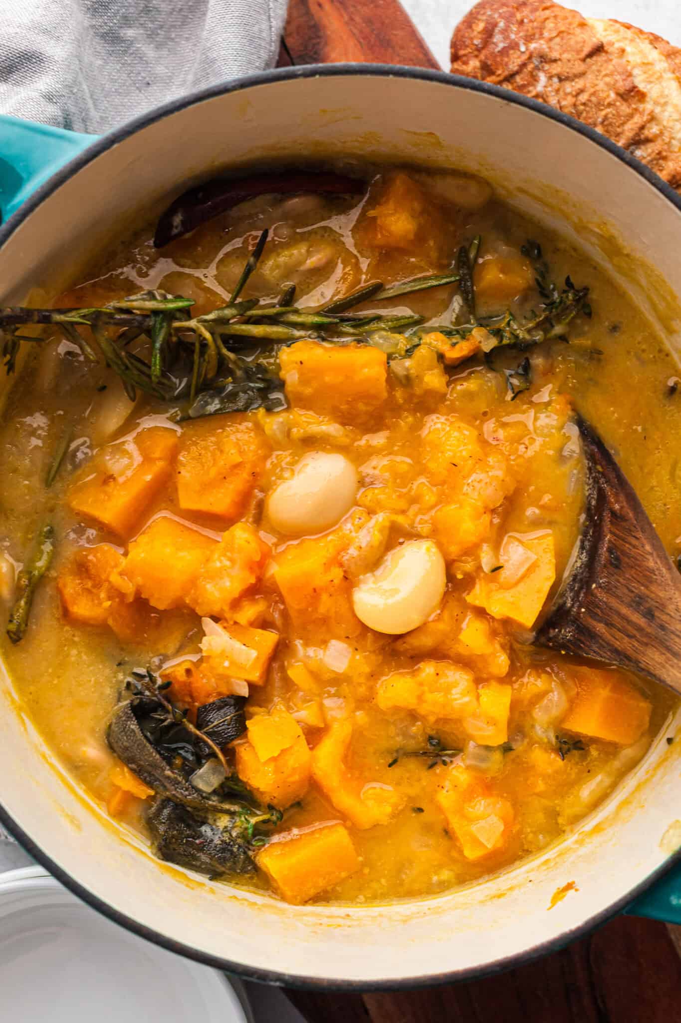 Butternut Beans – Cozy Beans and Squash Stew - Balancing Bowls