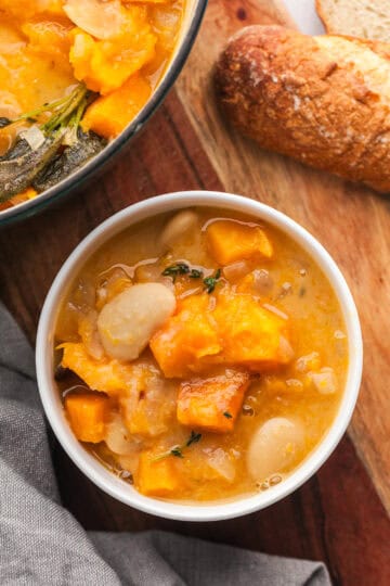 Butternut Beans – Cozy Beans and Squash Stew - Balancing Bowls