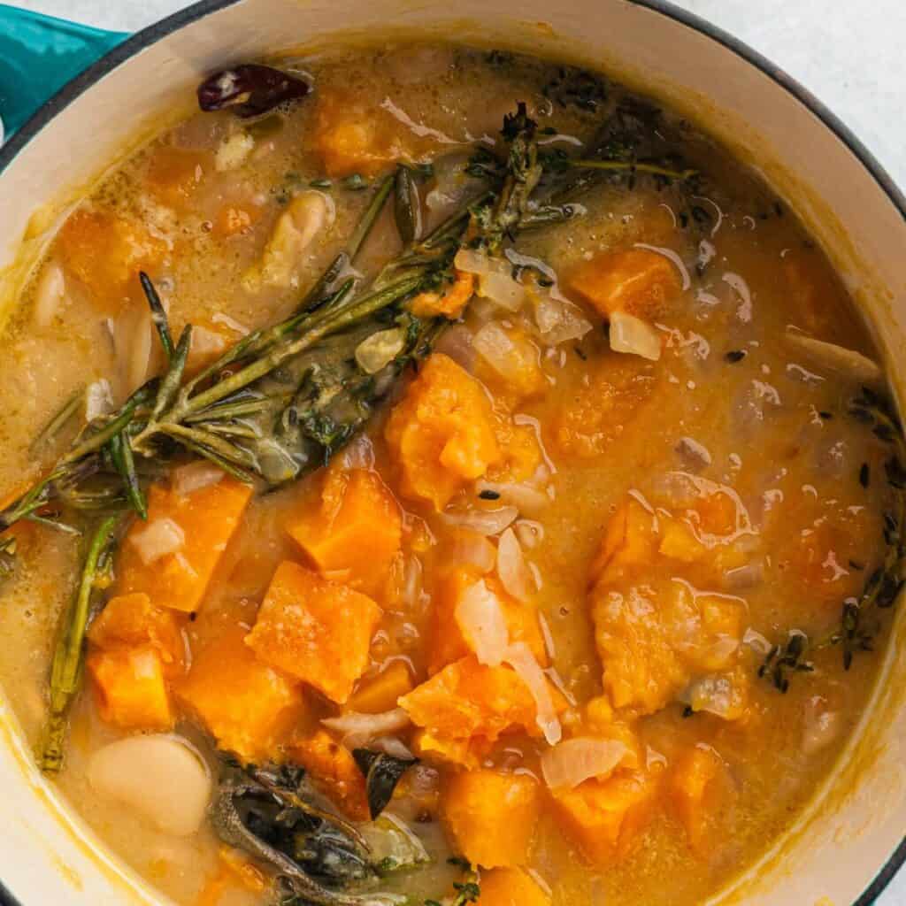 Butternut Beans – Cozy Beans and Squash Stew - Balancing Bowls